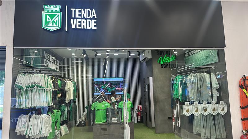 Tienda Verde Atlético Nacional en Envigado